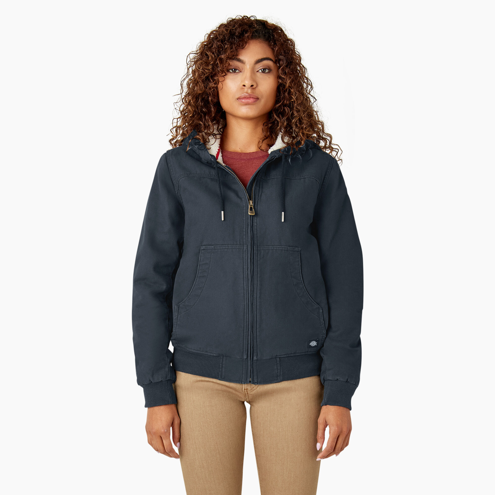 Women's Fleece Lined Duck Canvas Jacket - Dickies US