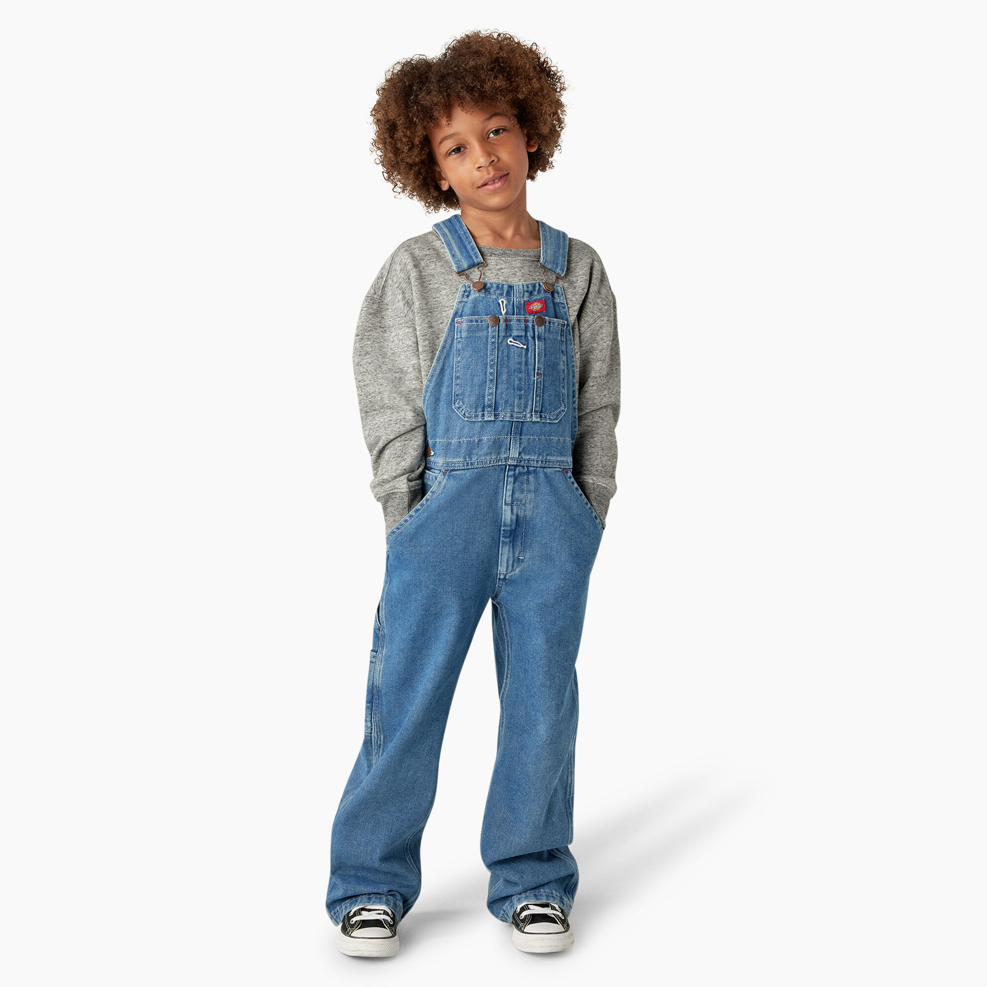 Kids Denim Bib Overalls, 4-20 | Kids | Dickies - Dickies US