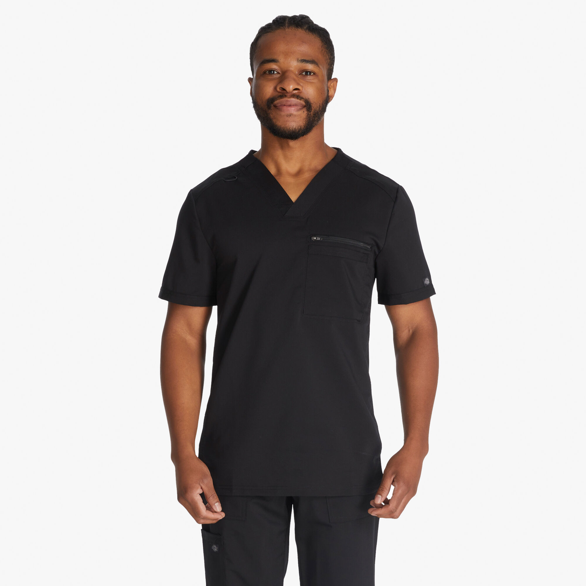 Men's Balance Tuckable V-Neck Scrub Top - Dickies US