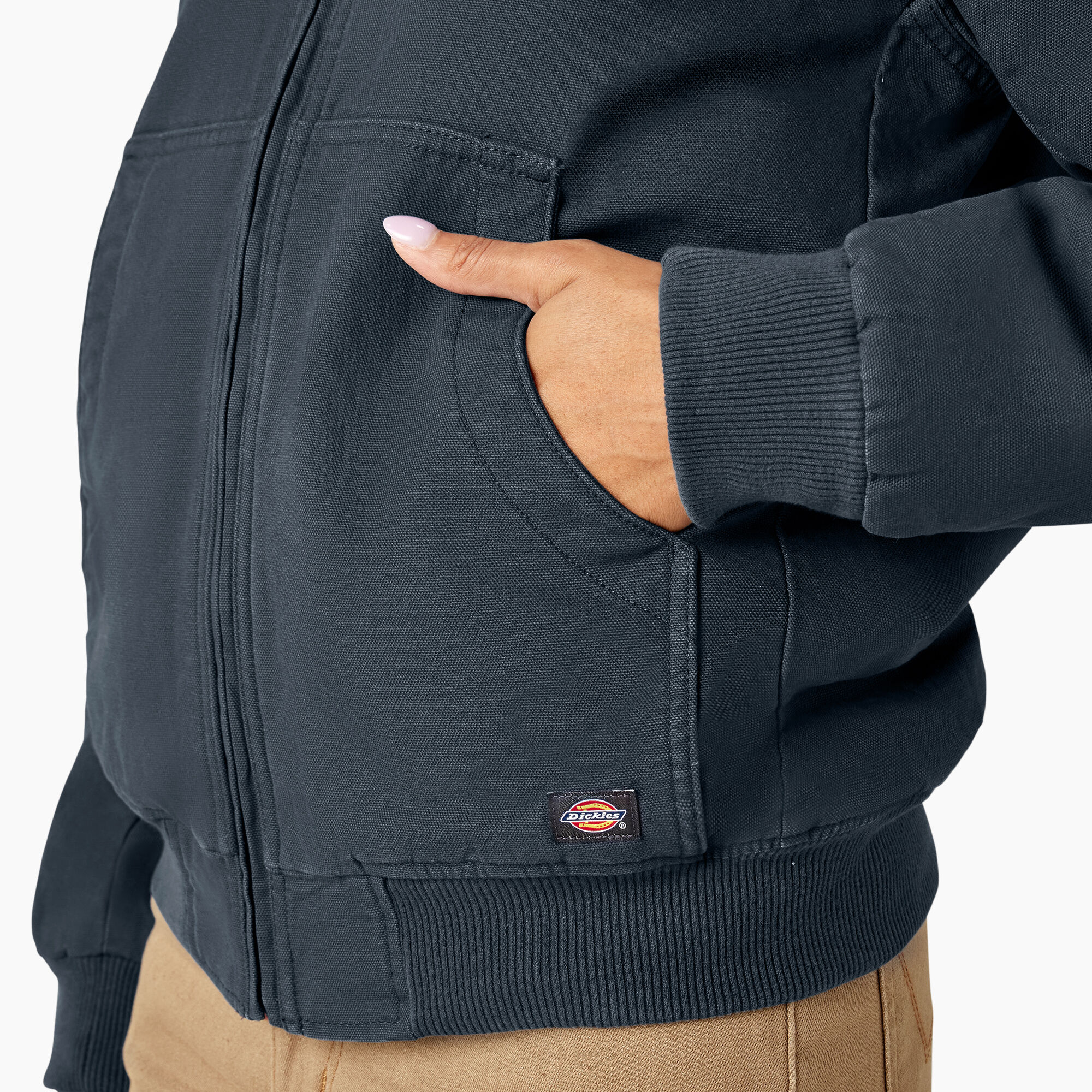 Women's Fleece Lined Duck Canvas Jacket - Dickies US